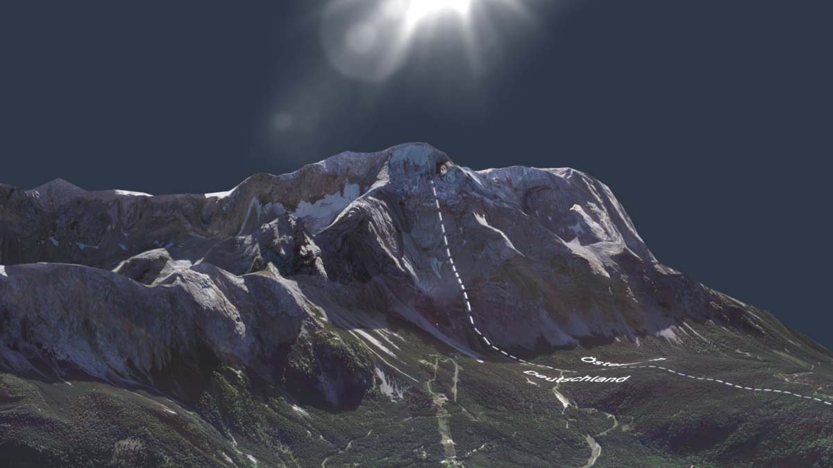 Klimawandel in den Alpen: Das Eis der Zugspitze schmilzt